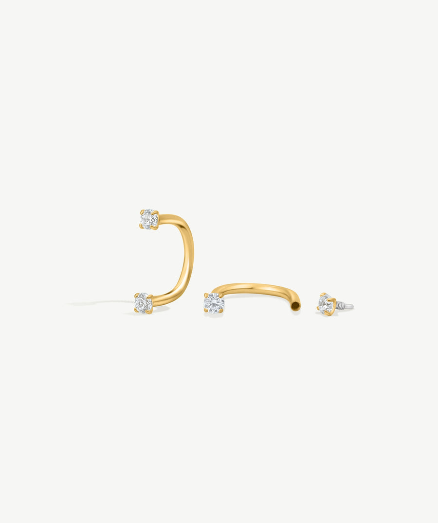 Arc Hoop Earrings – Shop Aiti