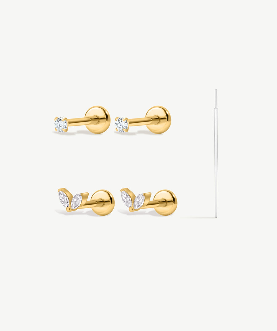 Huggie Earrings by Aiti Jewelry | Minimalist Everyday Style – Shop Aiti